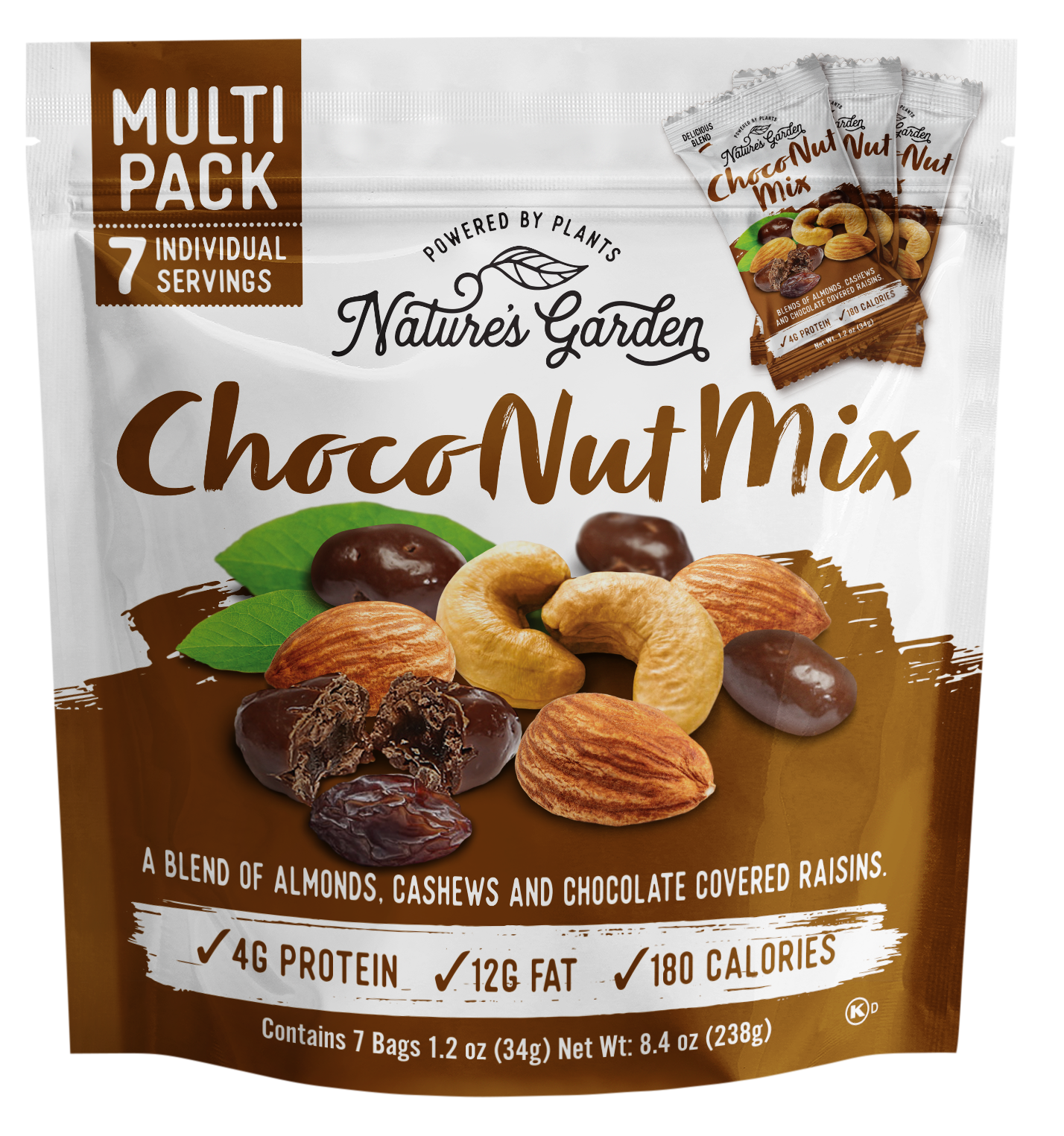 Nature's Garden Choco Nut Trail Mix 7-Pack | Cabela's